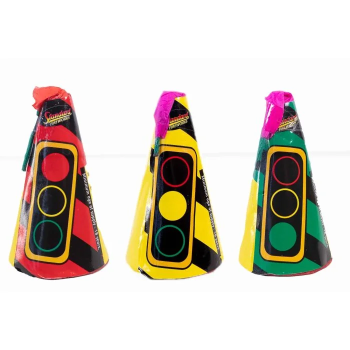 Traffic Light Cones By Standard Fireworks - Fireworks Shop